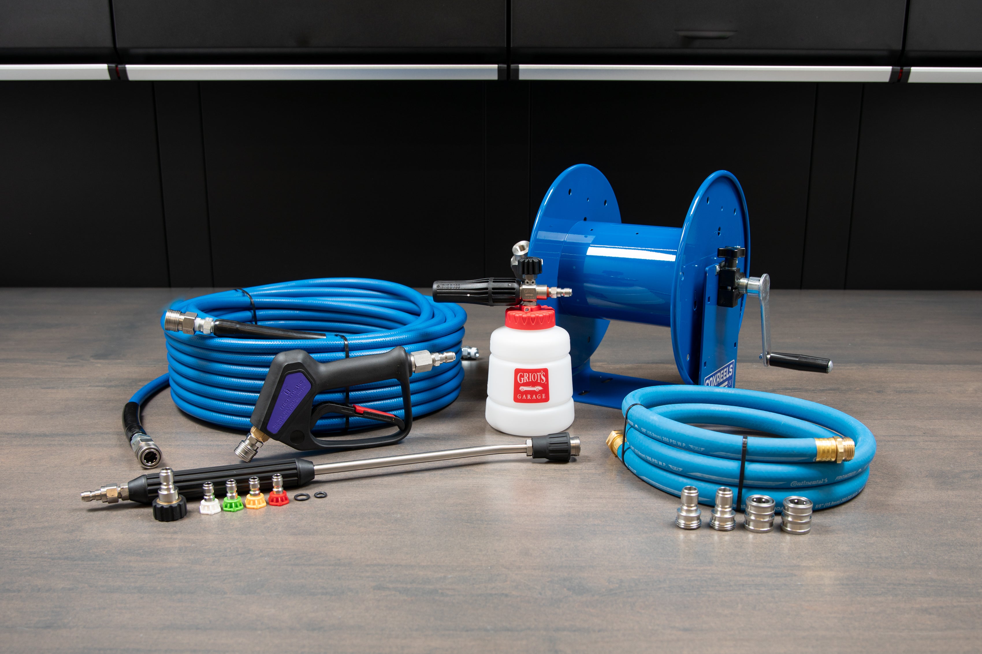 Advanced - Wall Mount Accessory Package - Shop By Nozzle Orifice – Obsessed Garage