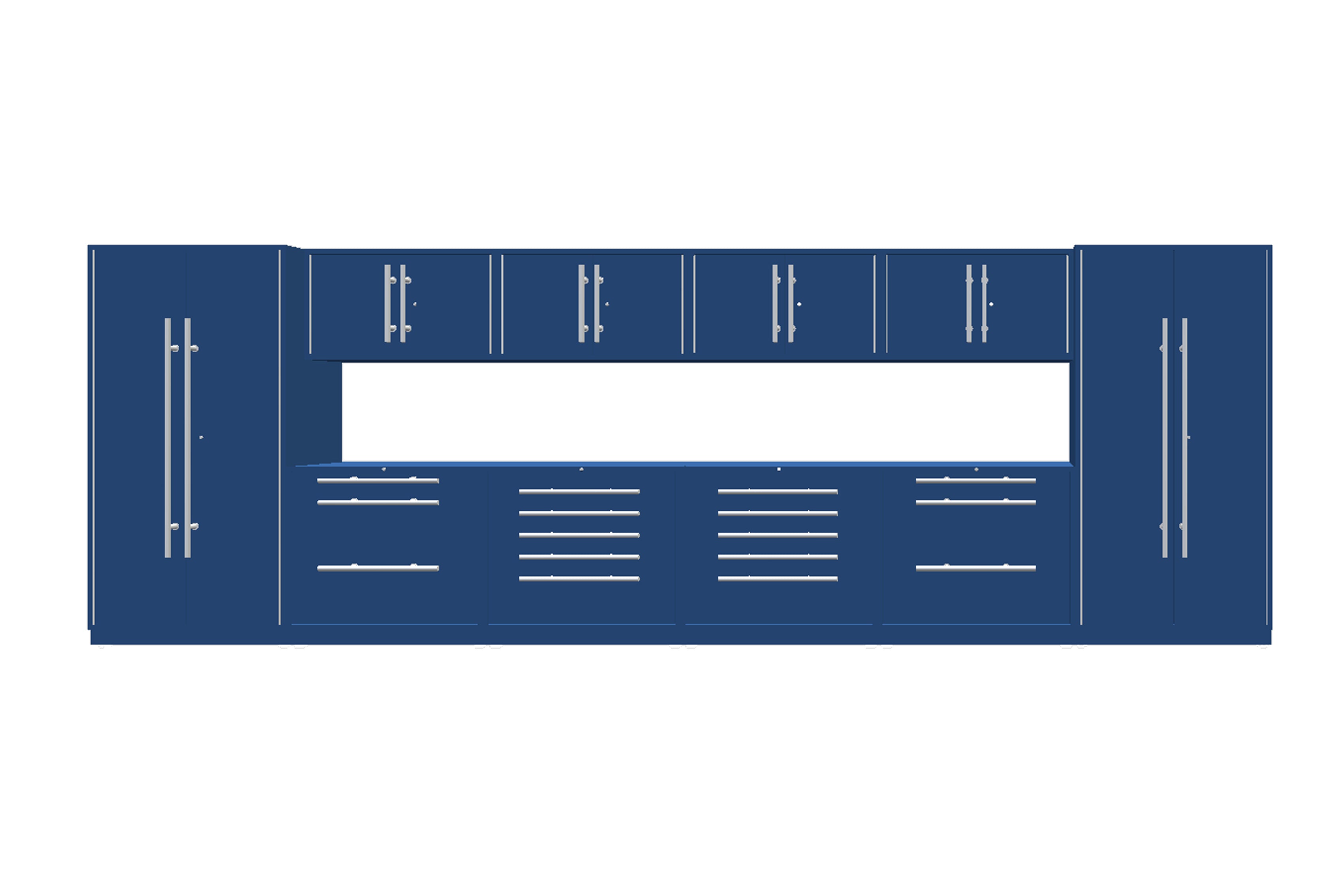 ProSlat LUX 240" Full Locker Preconfigured Array – Obsessed Garage