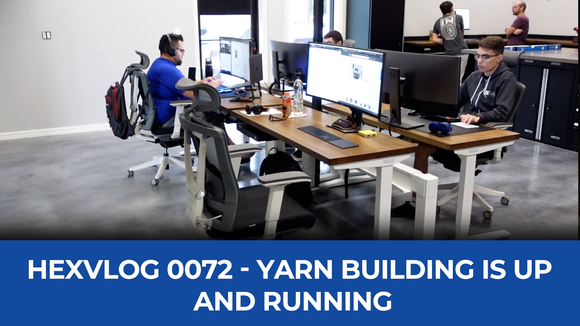 HexVlog 0072 - Yarn Building Is Up And Running – Obsessed Garage