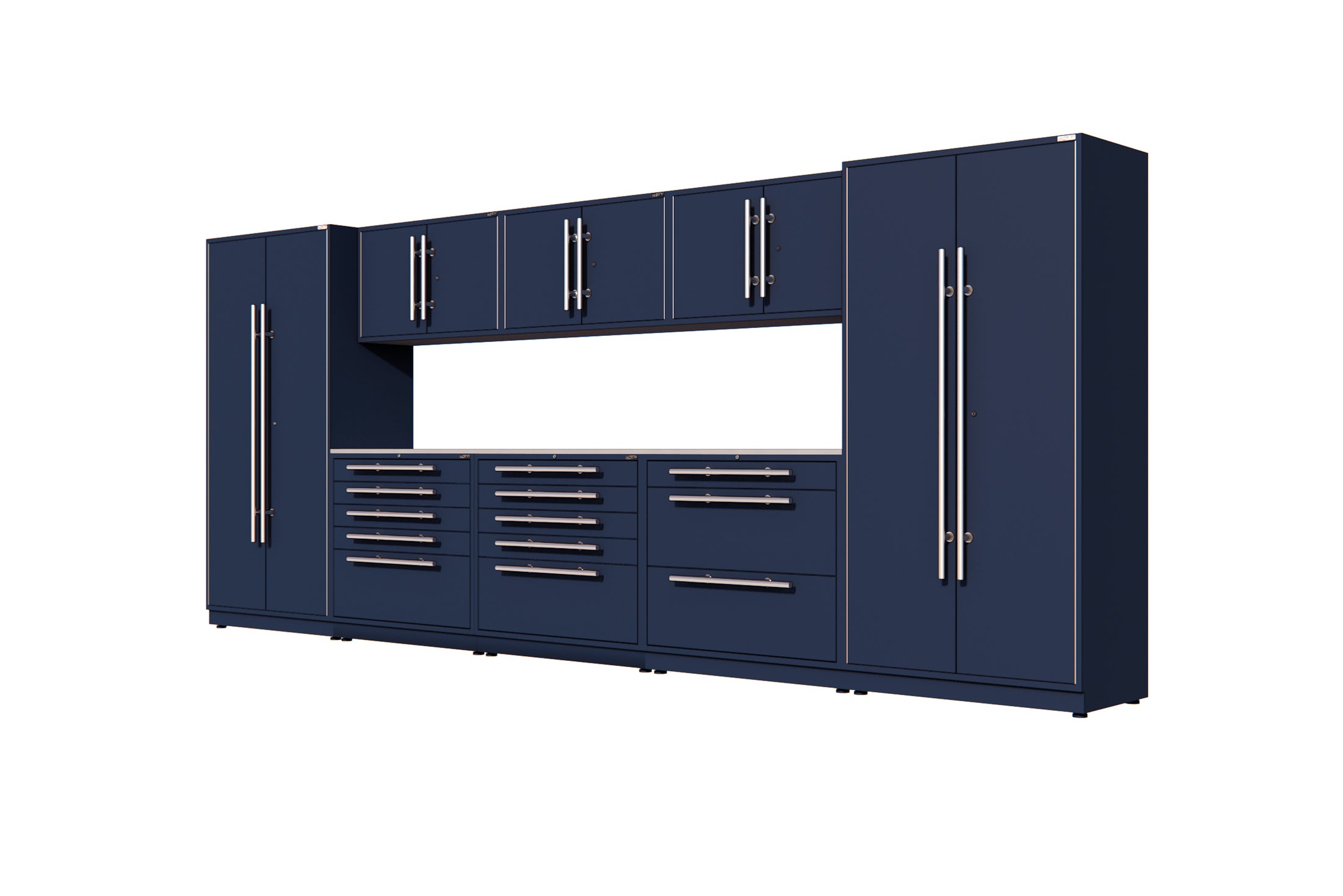 Proslat LUX Preconfigured Cabinet Array for Upscale Garage and Storage ...