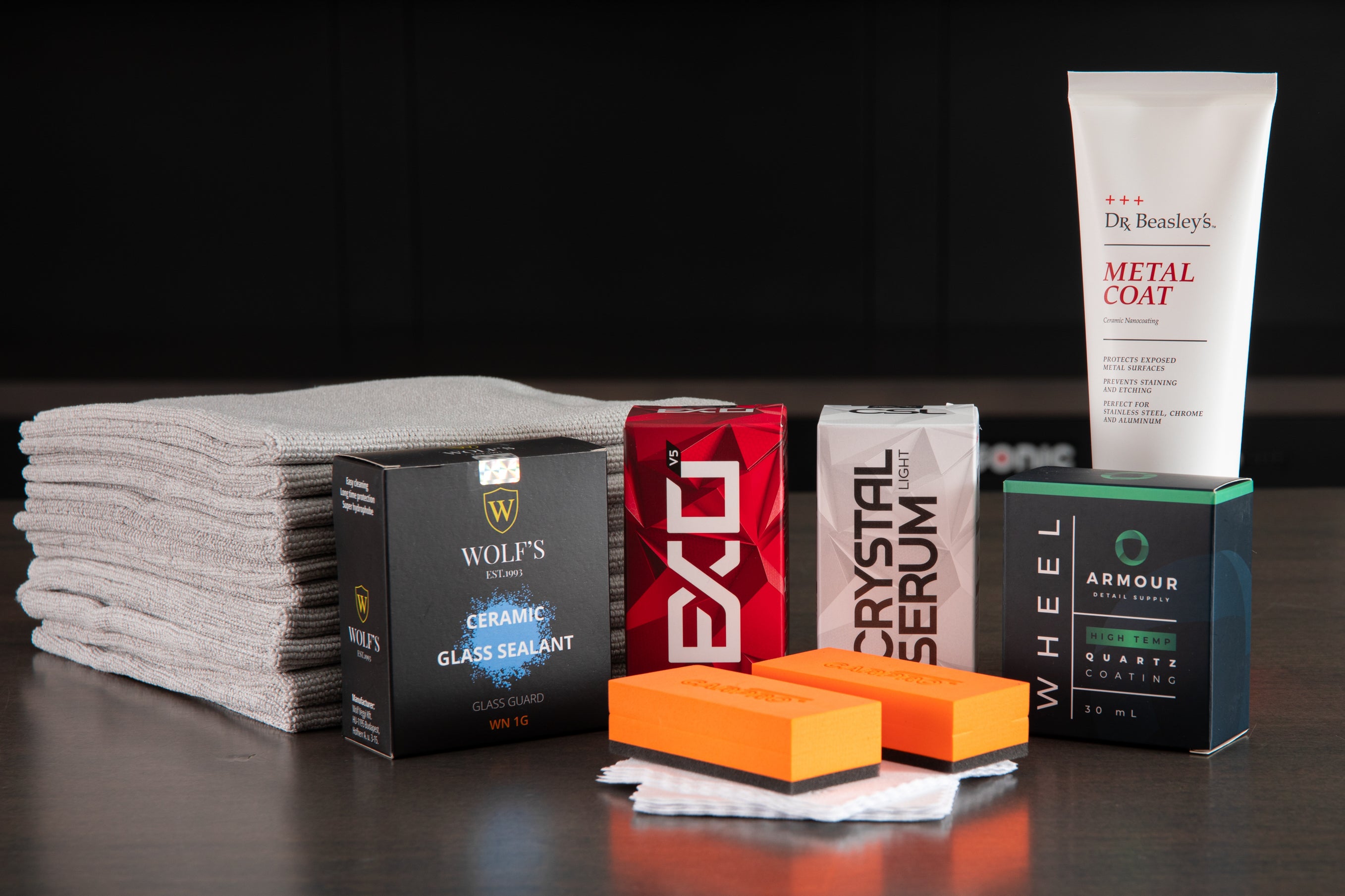 Paint Protection Package with Coatings and Waxes for Ultimate Car Care ...