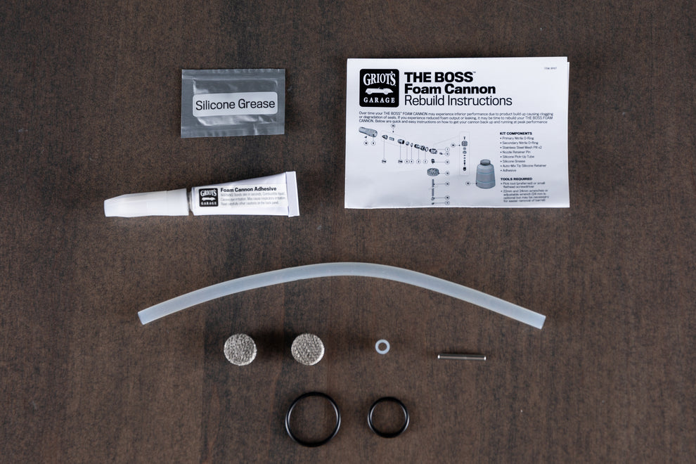Griot's Garage The Boss Foam Cannon Rebuild Kit - Restore Foam ...