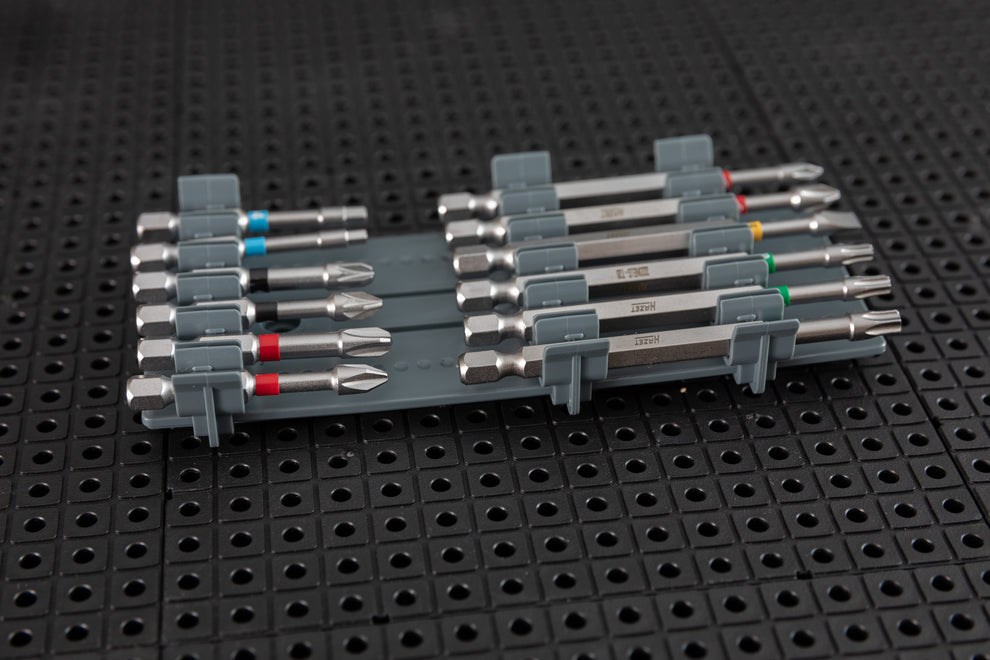 Tool Grid Bit Holder Set for Organized Storage and Easy Access ...