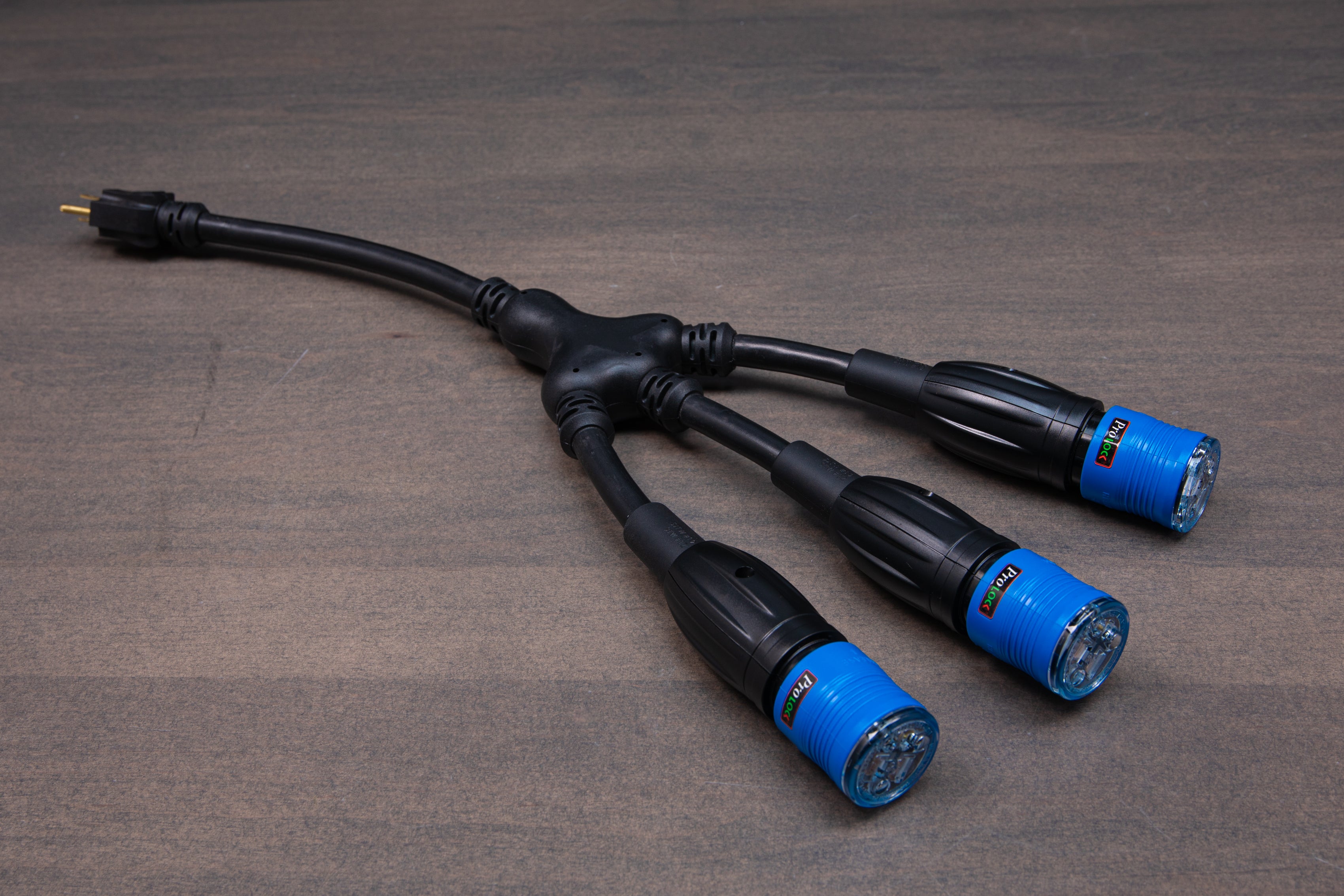 ProLock 3-Way Power Splitter for Lights and Polishers - Heavy-Duty ...