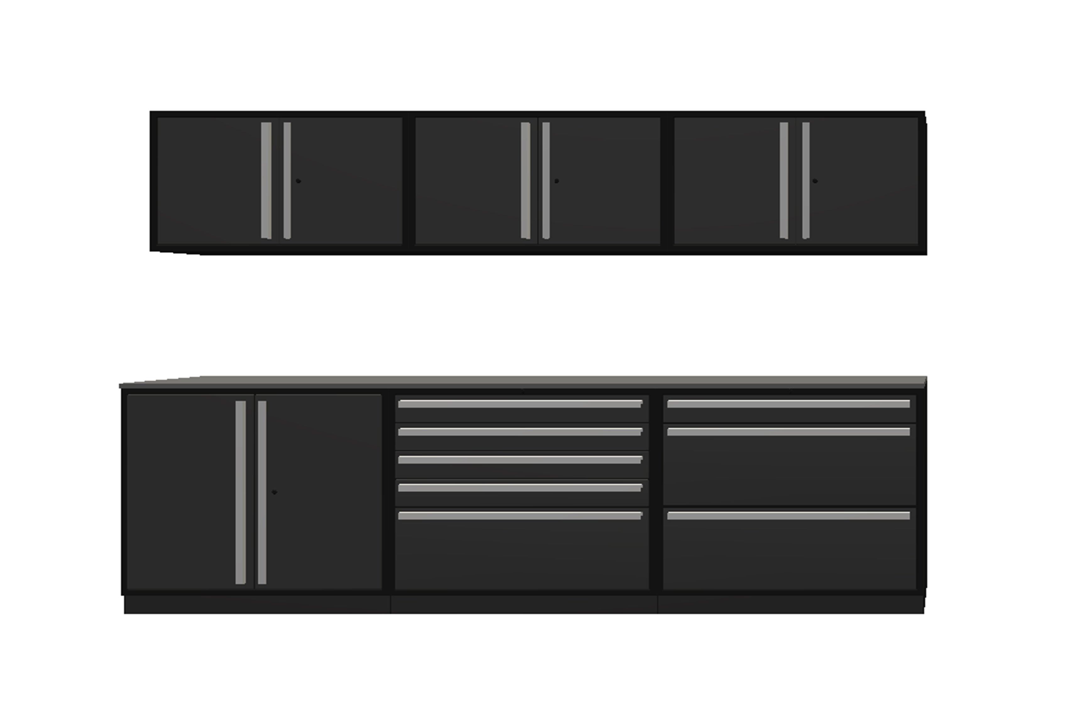 Proslat Preconfigured Cabinet Array - Heavy-Duty Steel Storage ...