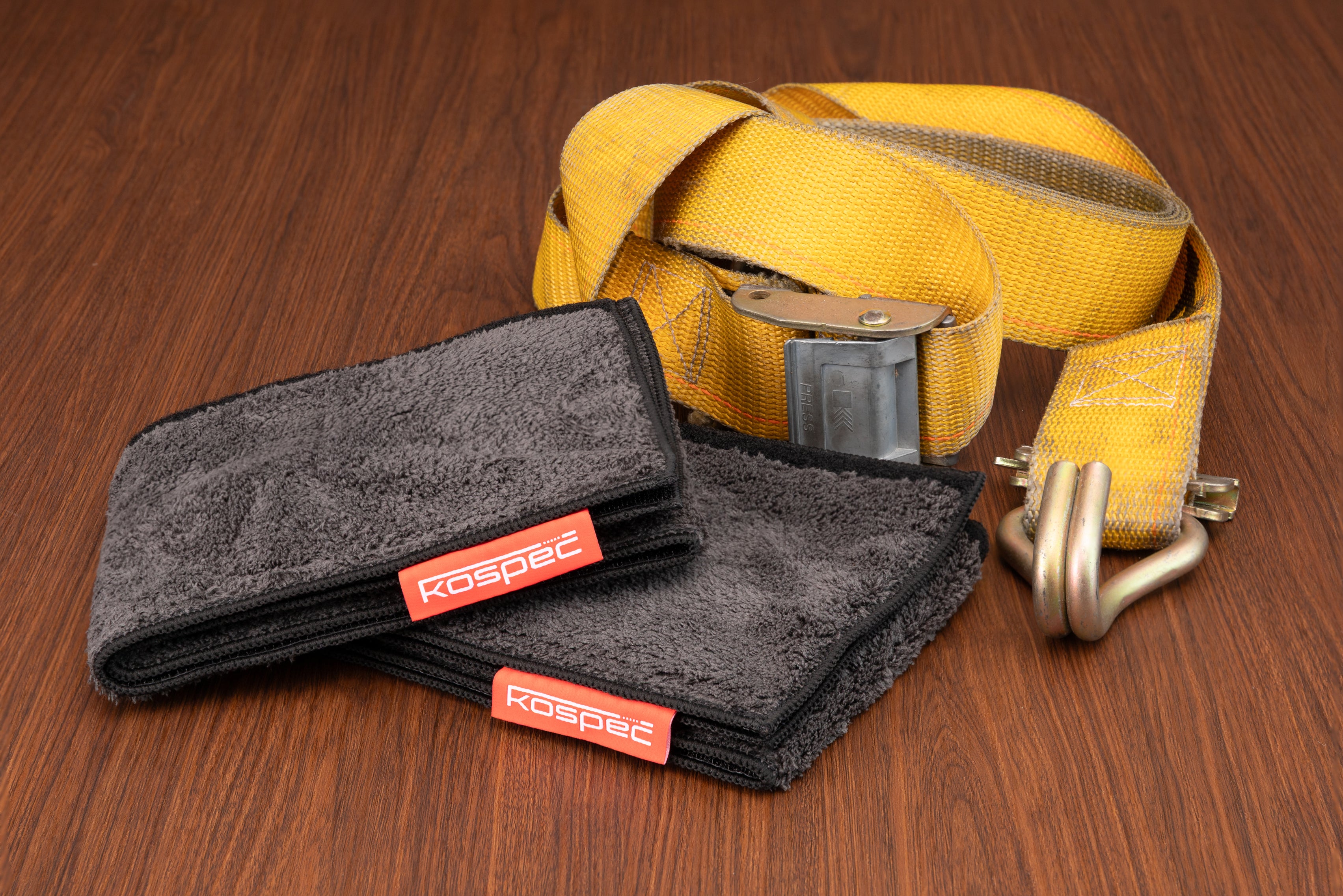 Kospec Design Microfiber Ratchet Strap Sleeves (Pair) – Obsessed Garage