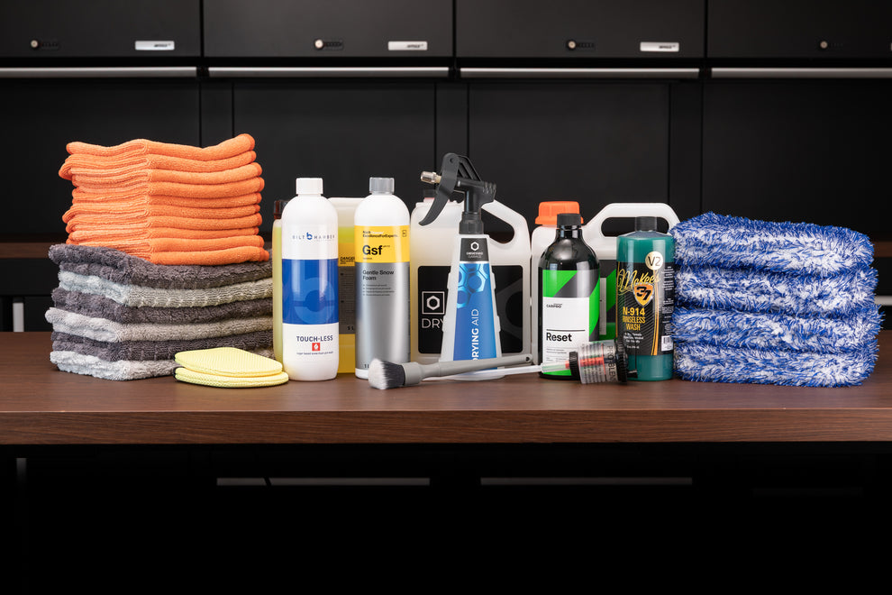 Car Washing Package - Premium Car Care Kit with Essential Cleaning ...
