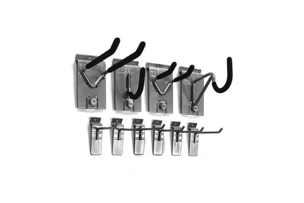 Proslat Mini Hook Kit - 10 High-Grade Steel Hooks for Garage ...