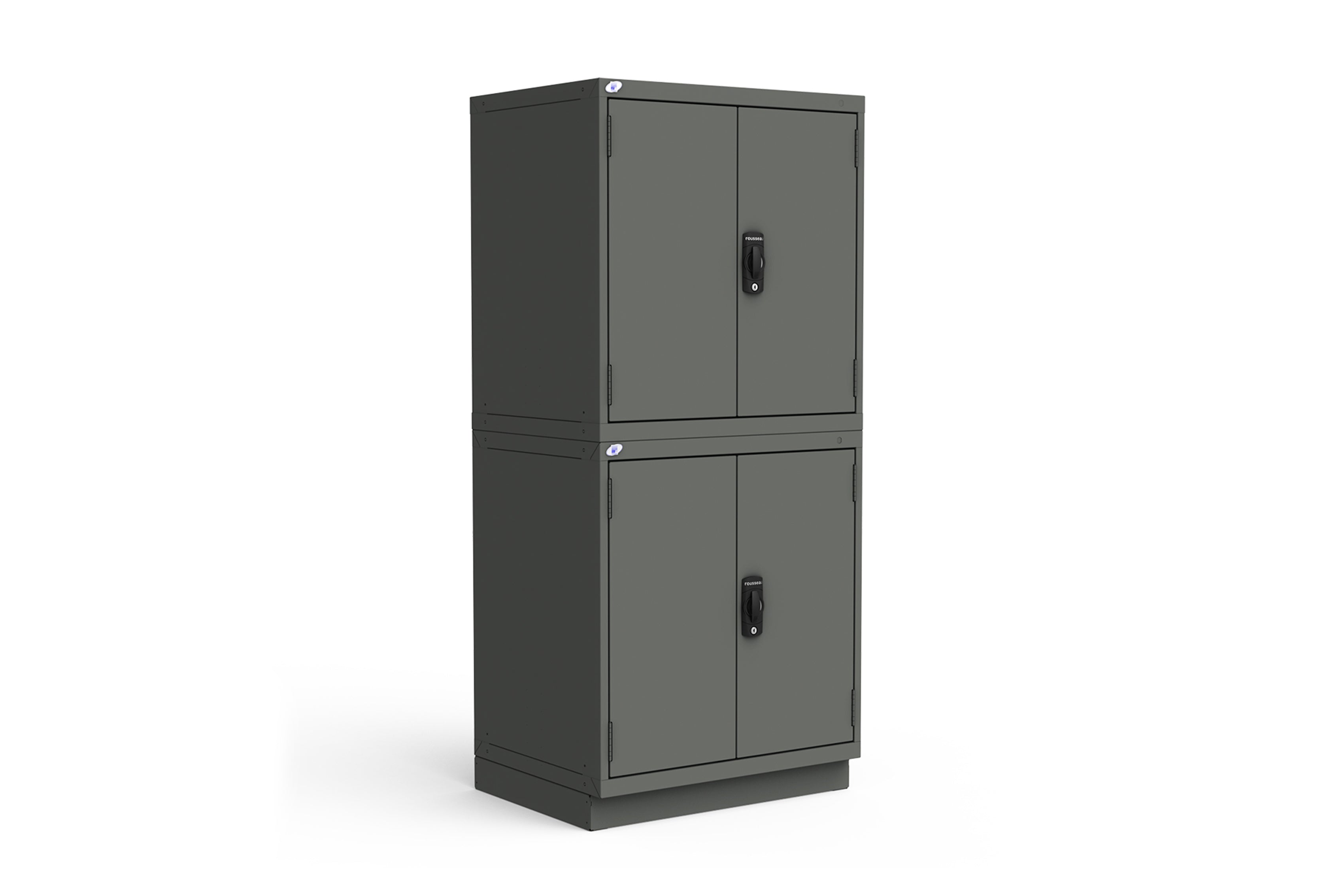 Rousseau Stacked Symmetrical Locker Cabinet – Obsessed Garage