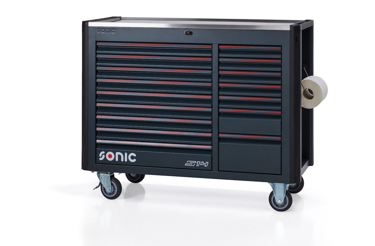 Sonic NEXT S14 Toolbox | Advanced Rolling Tool Storage with XL Drawers ...