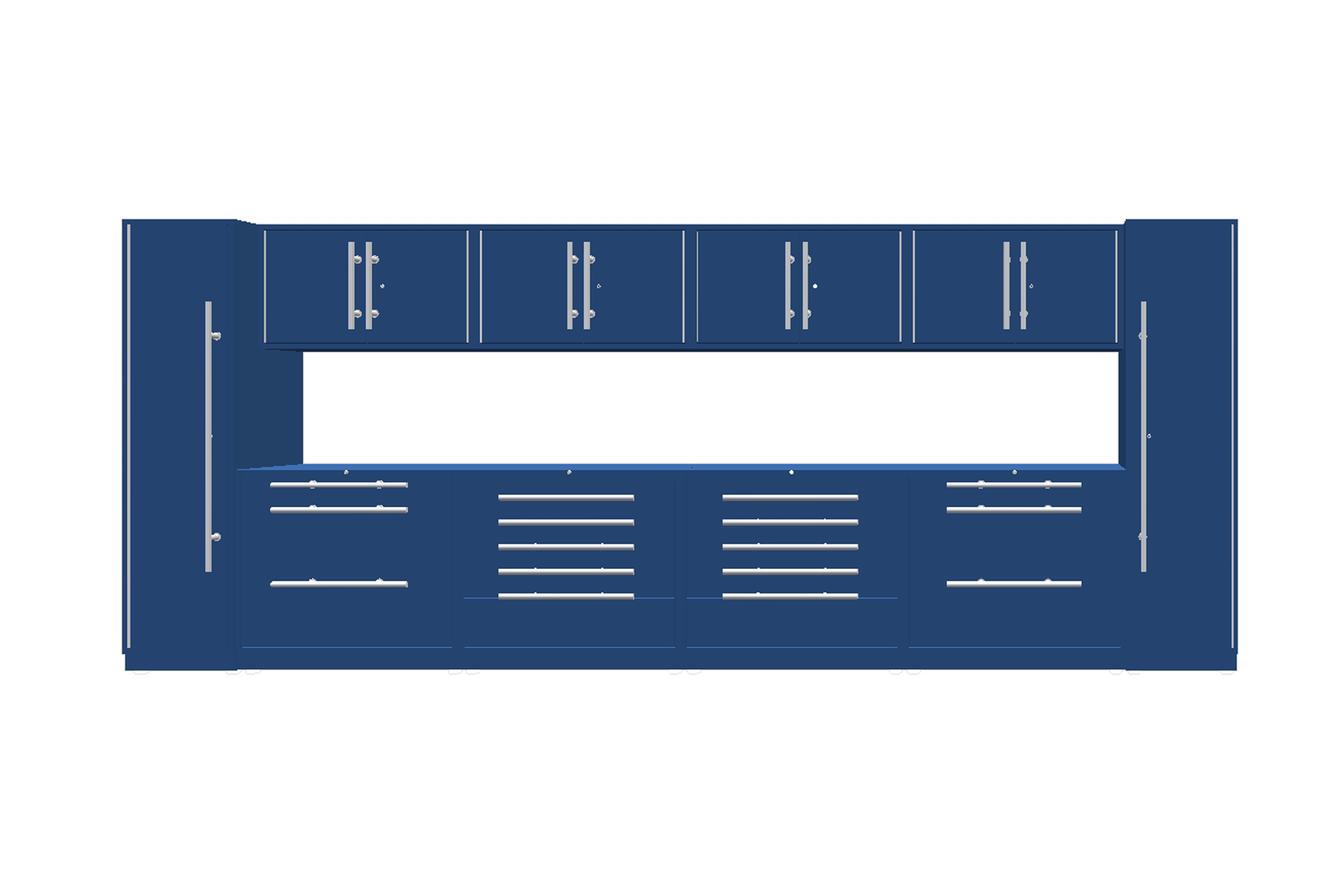 ProSlat LUX 200" Single Door Locker Preconfigured Array – Obsessed Garage