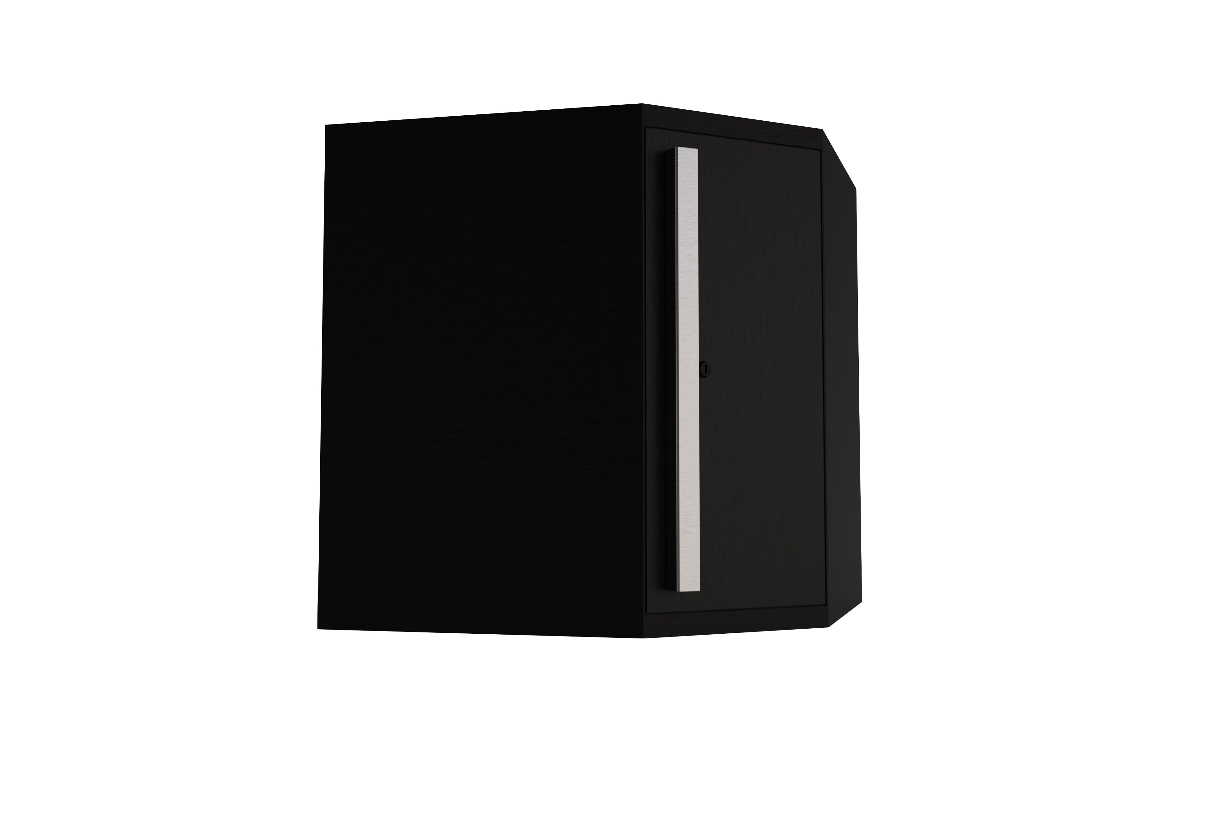 ProSlat Fusion Plus Corner Wall Mount Cabinet - Sturdy 20 Gauge Steel ...