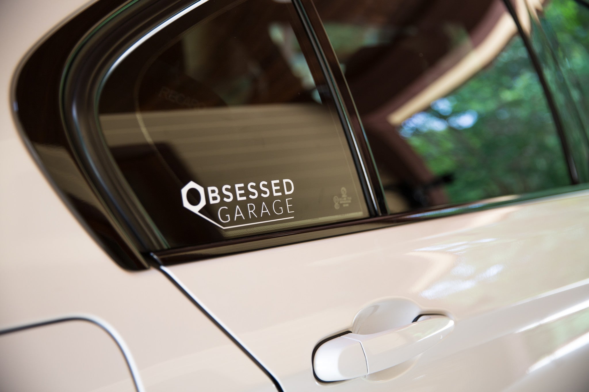 High Quality Thin Die Cut Lettering Stickers for Windows – Obsessed Garage