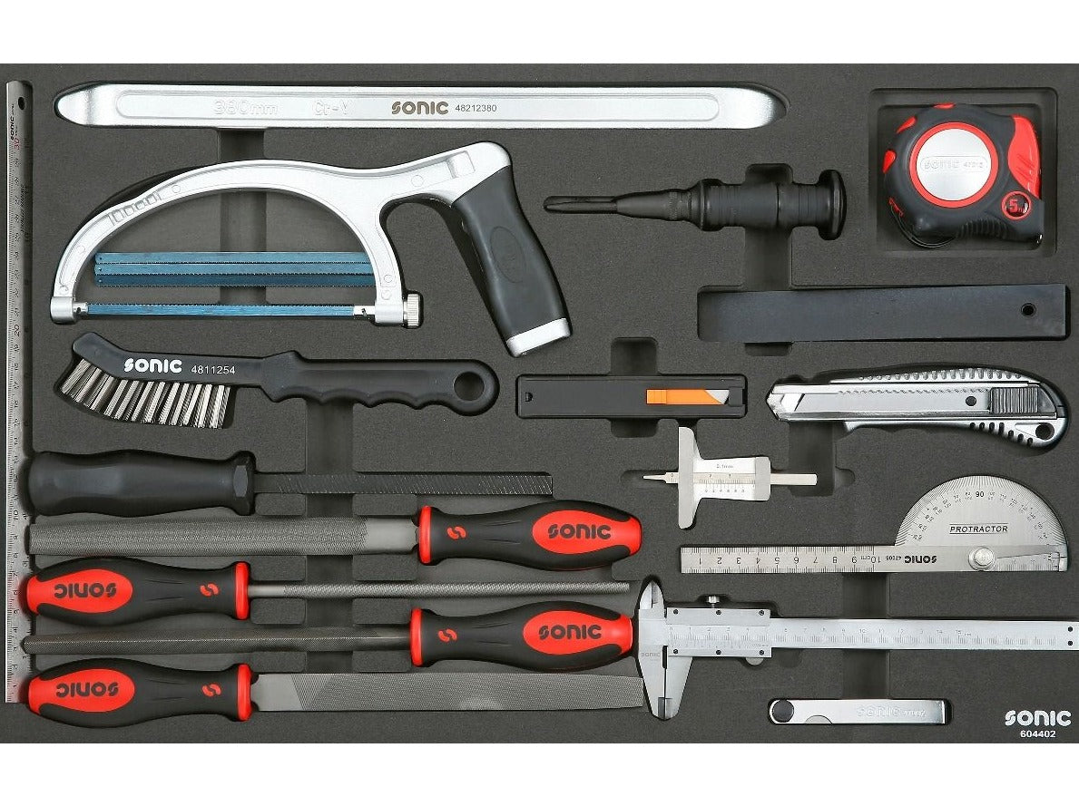 Sonic Foam System - Utility Tools Set - 18 Pieces - 26" (Medium ...