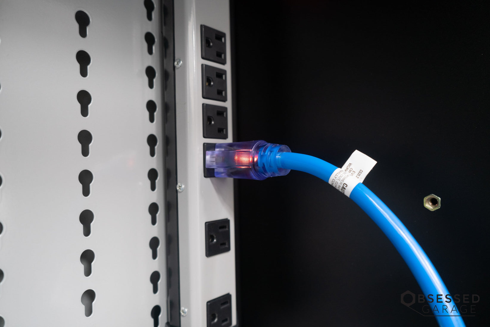 Locking Extension Cords - Heavy Duty 12/3 AWG with Continuous Ground ...