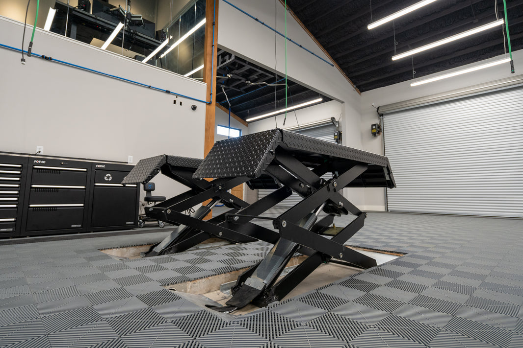 Car/Garage Lifts | Scissor, 2 Post, Hydraulic Lifts | Obsessed Garage ...