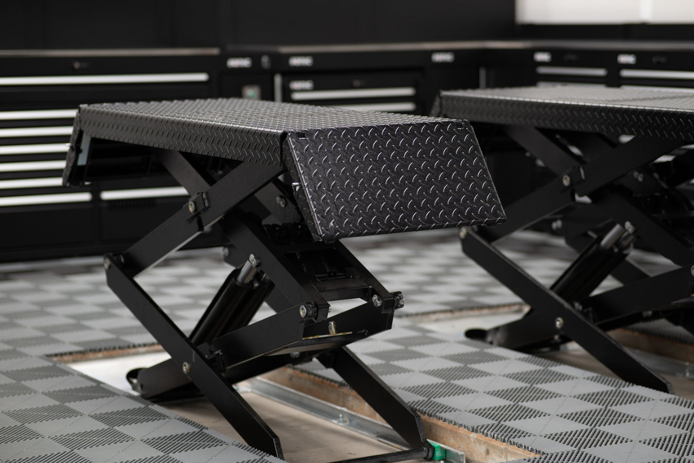 Nussbaum Jumbo HF 9 Hydraulic Double Scissor Lift 9000 lbs Capacity ...