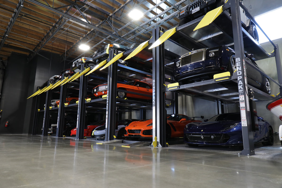 Car/Garage Lifts | Scissor, 2 Post, Hydraulic Lifts | Obsessed Garage ...