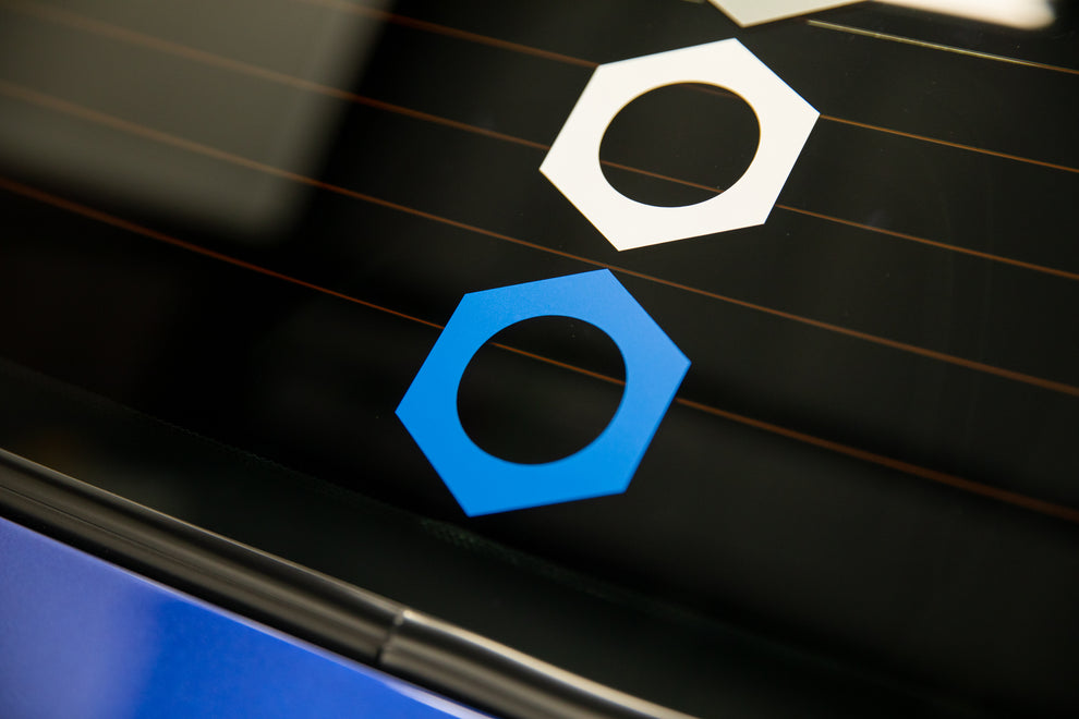 OG Hex Vinyl Decal for Car Windows - Matte Colors Available – Obsessed ...