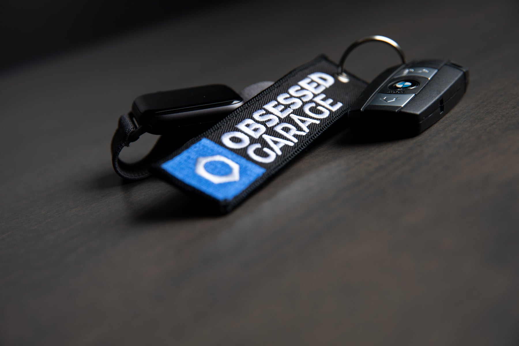 Custom Embroidered Keychain Tag for Baggage Identification and Easy ...