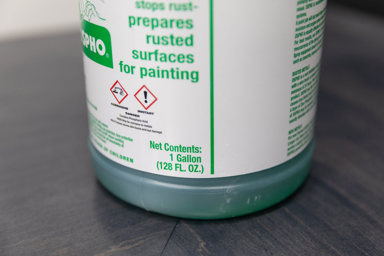 Ospho Metal and Rust Treatment - Effective Phosphoric Acid Rust ...