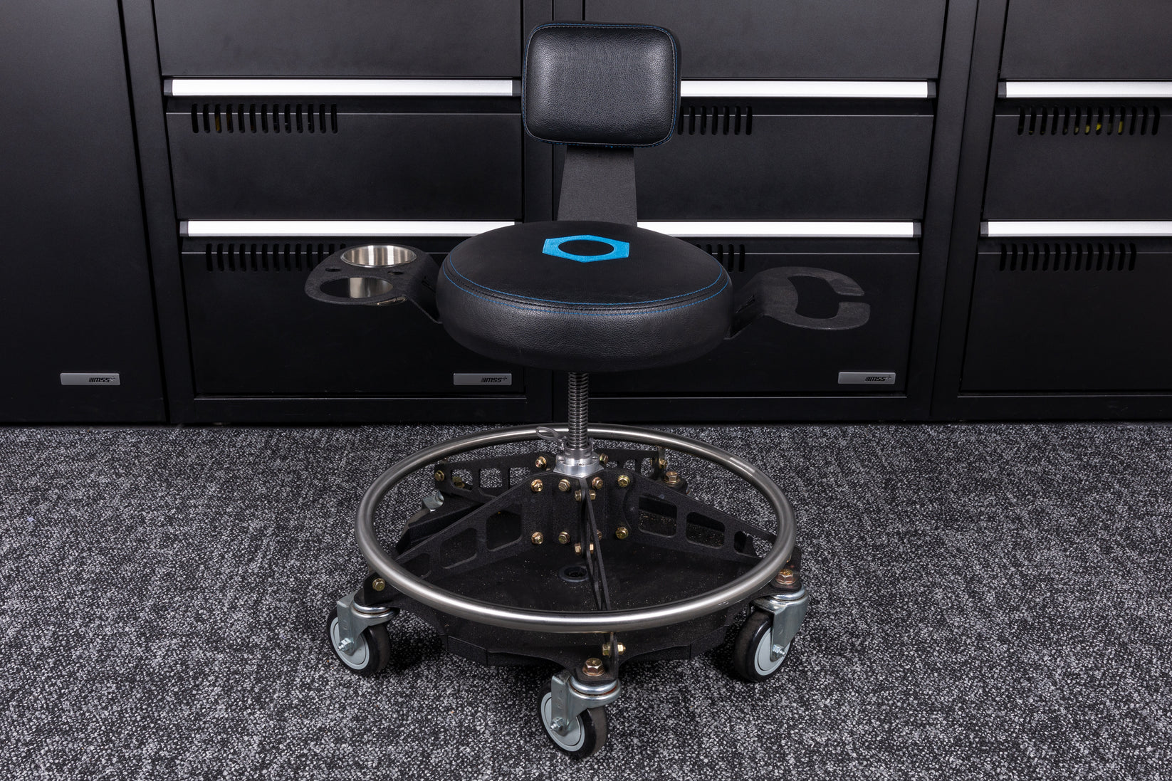 Best OG Vyper Garage Chair with Adjustable Height and Tool Tray Options ...