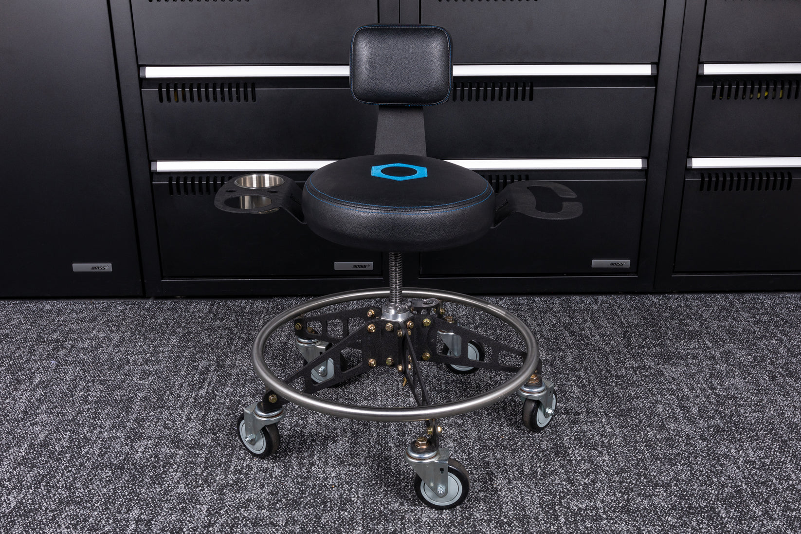 Best OG Vyper Garage Chair with Adjustable Height and Tool Tray Options ...