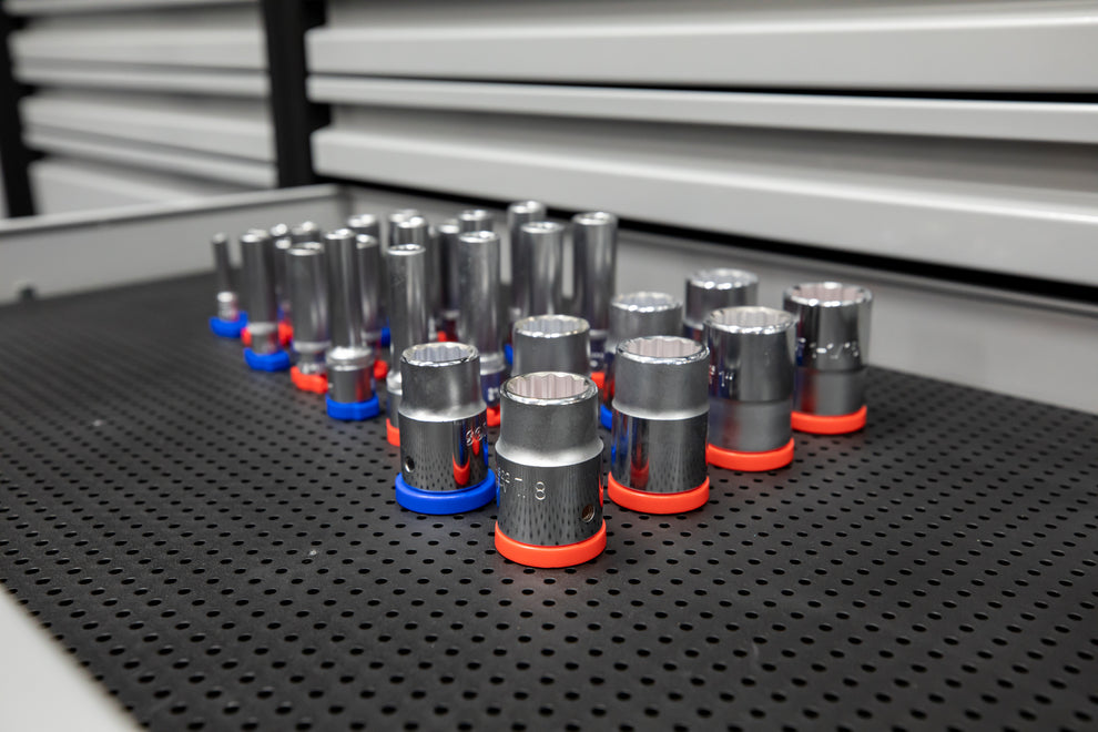 Tool Grid 3/4" Socket Holders for Organized Tool Storage - Metric & SAE ...