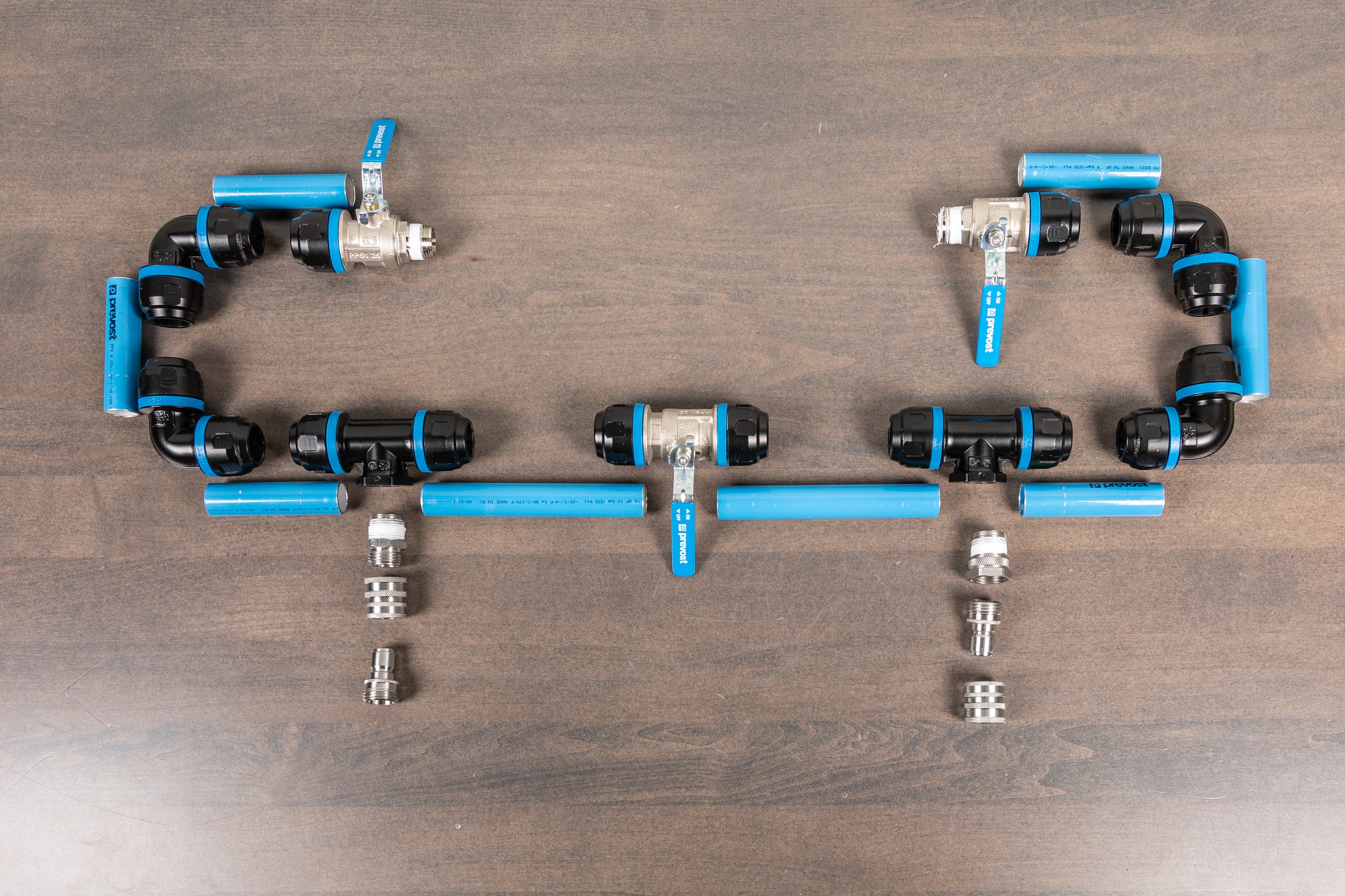 Prevost Piping Kit for CR Spotless Rolling System | Obsessed Garage