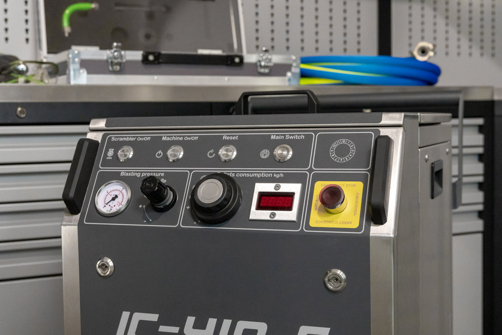 ICS IC 410 S PLUS Dry Ice Cleaning System - High Performance Industrial ...