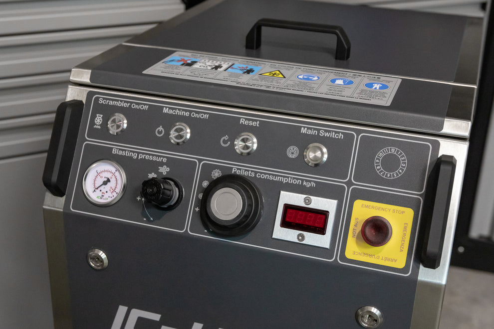 ICS IC 410 S PLUS Dry Ice Cleaning System - High Performance Industrial ...